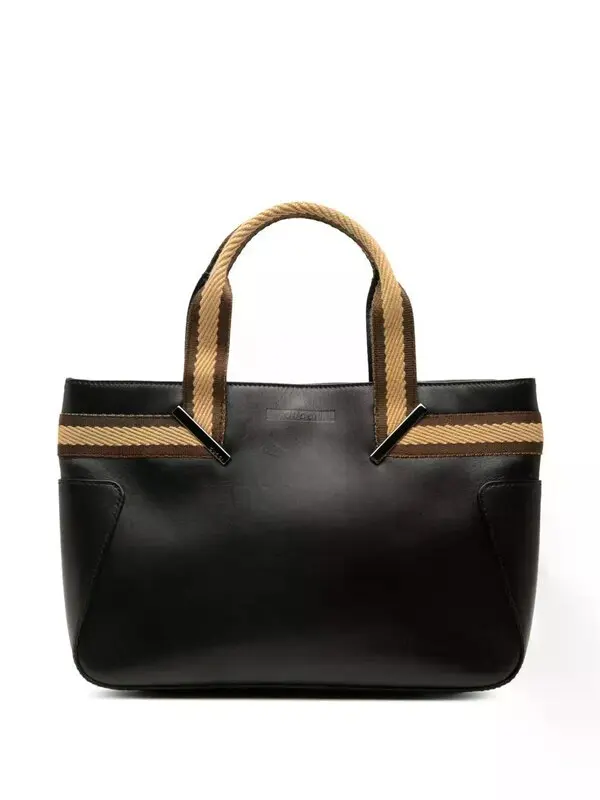 Gucci Calfskin Web Handbag