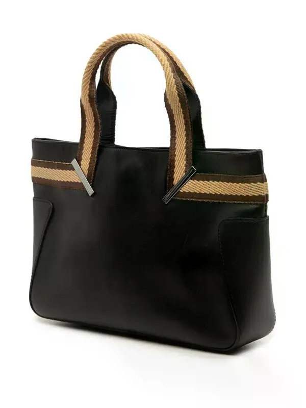 Gucci Calfskin Web Handbag