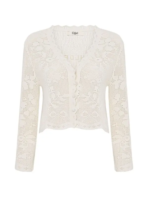 Chloé Cotton Cardigan