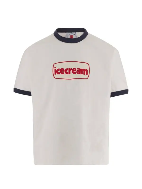 ICECREAM Logo Cotton T-shirt