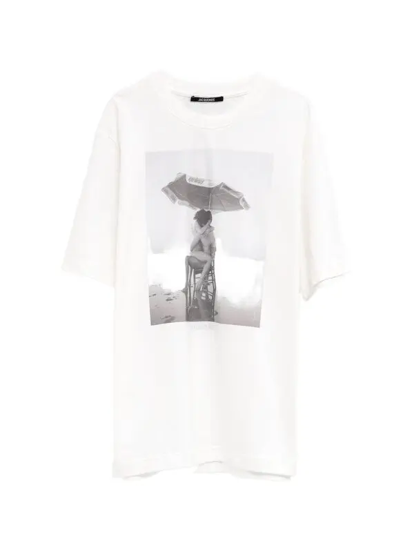 Jacquemus Printed Cotton T-shirt