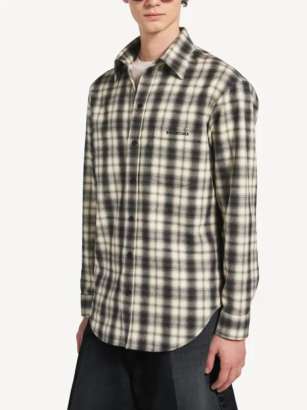 Balenciaga Checked Shirt