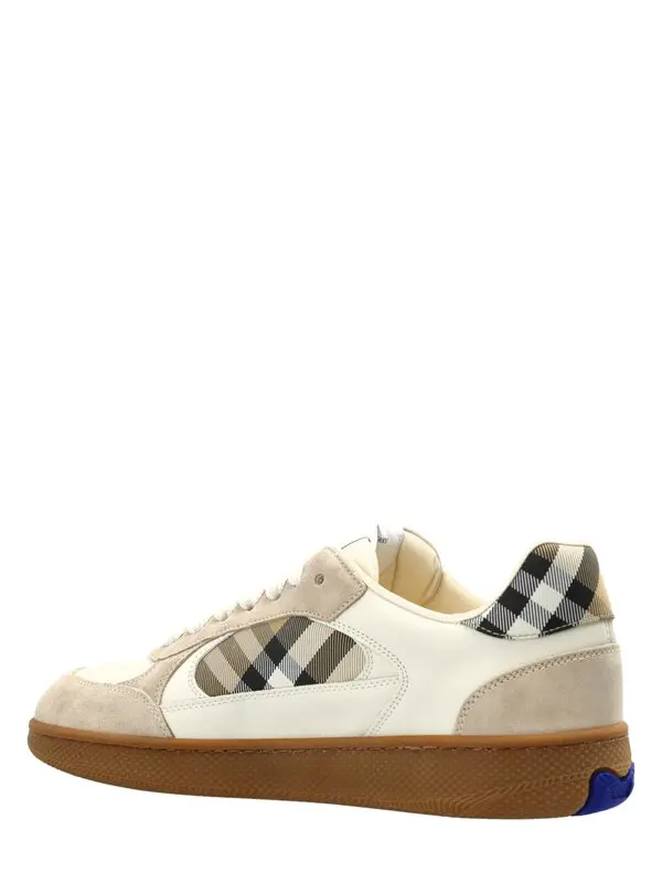 Burberry New Terrace Leather Sneakers