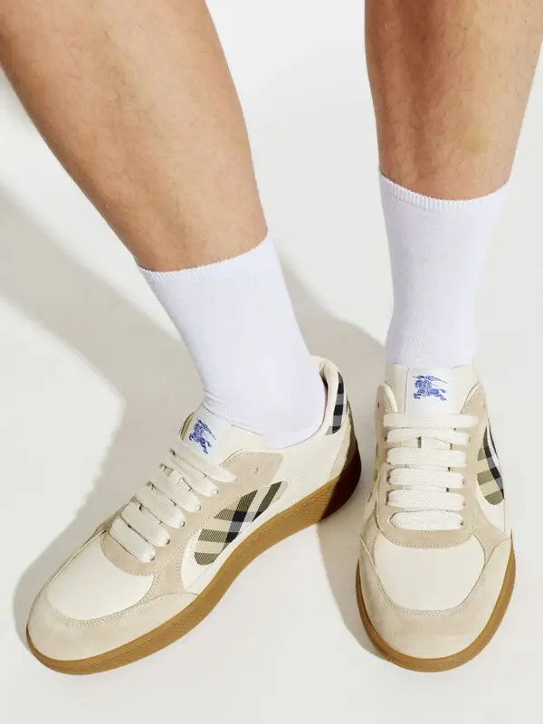 Burberry New Terrace Leather Sneakers