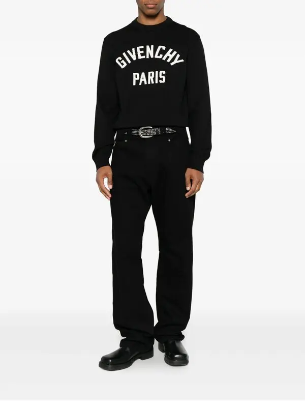 Givenchy Cotton Blend Crewneck Sweater