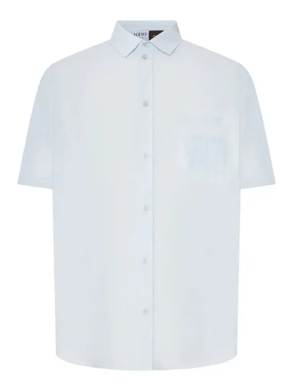 Loewe Cotton Blend Shirt - Blue