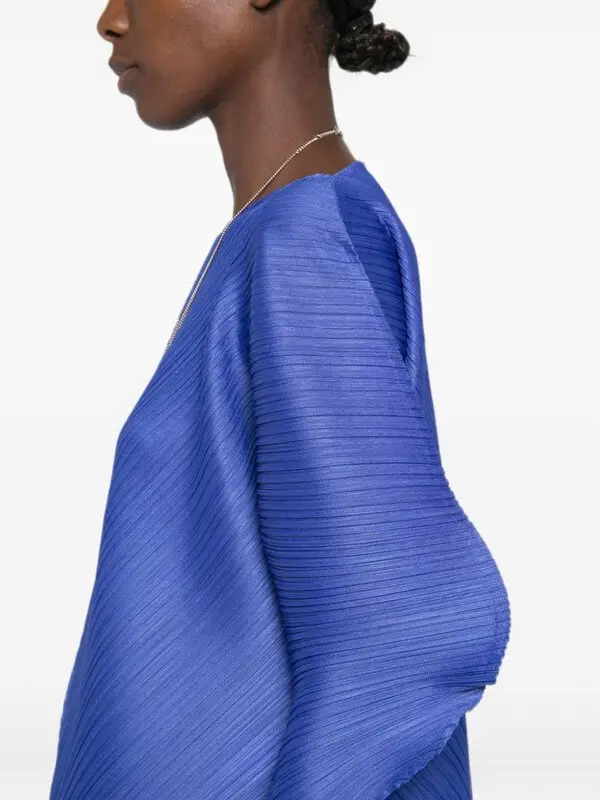 Issey Miyake Pleated Long Dress
