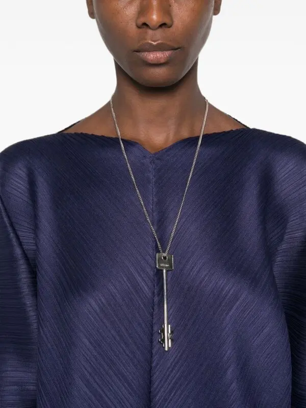 Issey Miyake Pleated Long Dress