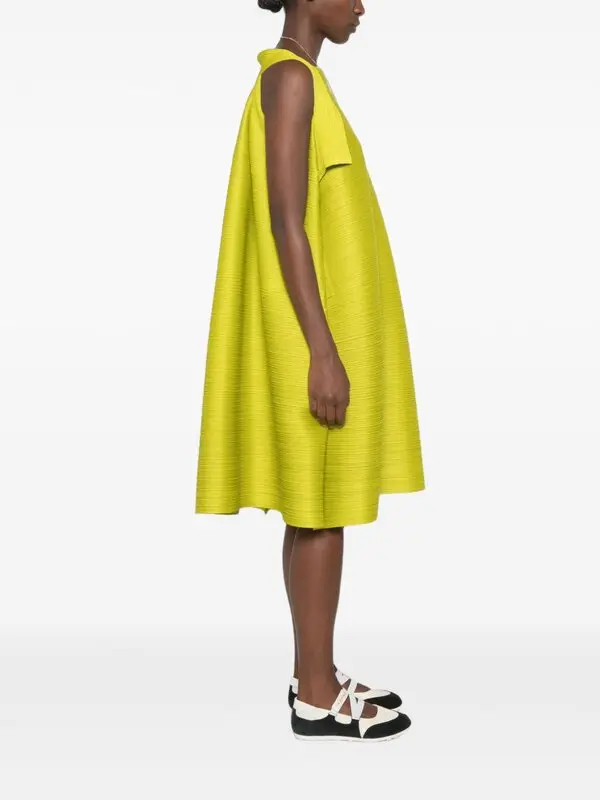 Issey Miyake Pleated Midi Dress