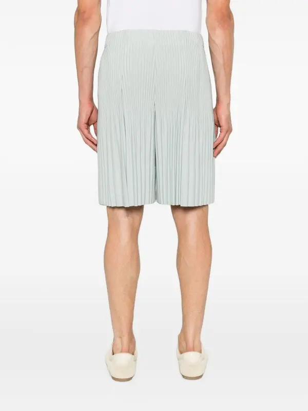 Issey Miyake Pleated Shorts - Grey