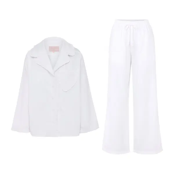 LOVE LETTERS X Dolce Bianca Pyjama - White