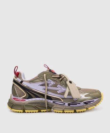 Off-White M-be Right Sneakers - Brown/lav