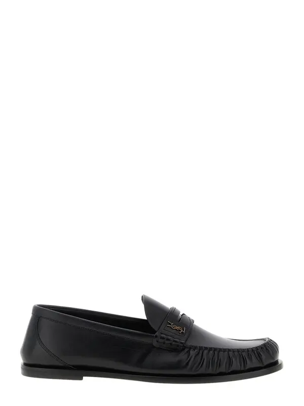 Saint Laurent Leather Loafers