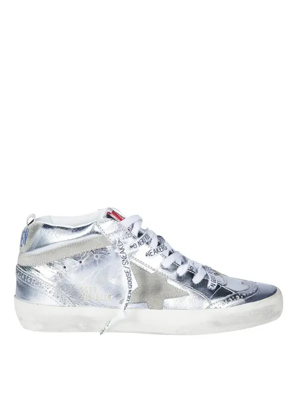 GOLDEN GOOSE Mini Star Wave Sneakers For - Grigio