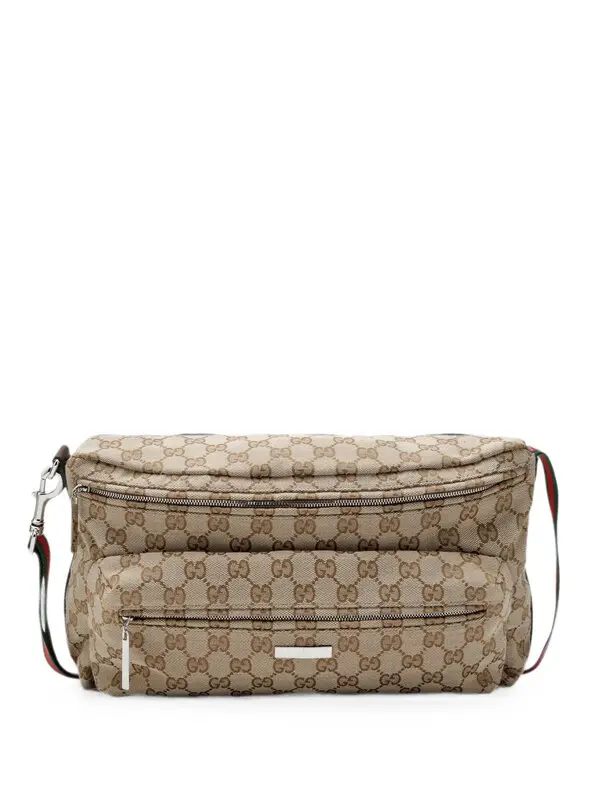 Gucci Monogram Crossbody Handbag - Sand
