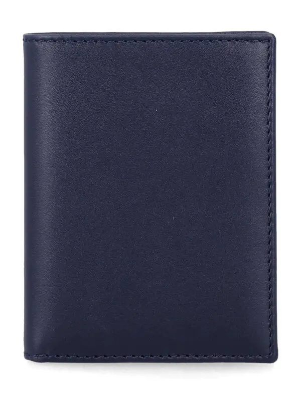 Comme Des Garçons Mini Leather Bi-fold Wallet With Card Slots And Bill Compartment