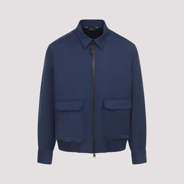 Brioni Buttoned Wool Jacket