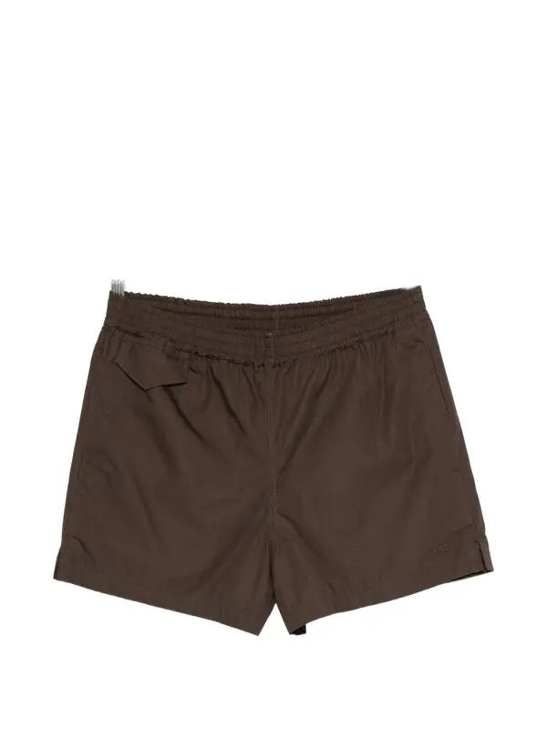 A.p.c. Bethestanech Drawstring-waist Cotton Shorts