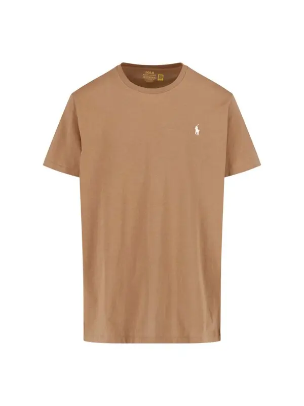 Polo Ralph Lauren 100% Cotton Polo Shirt - Brown