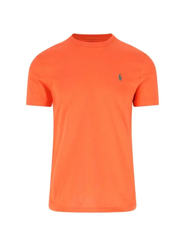 Polo Ralph Lauren 100% Cotton Polo Shirt - Orange