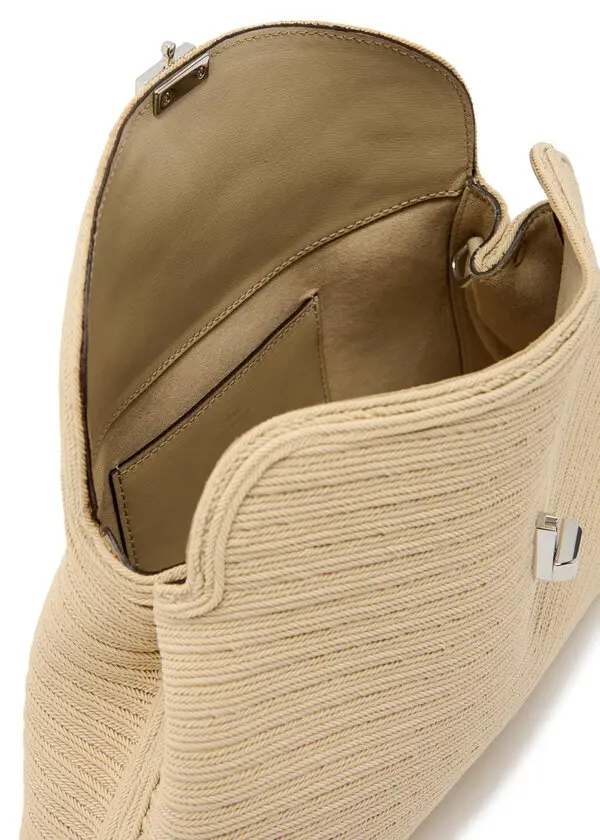 TOTEME T-lock Rope Clutch - Pearl