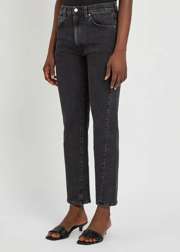 TOTEME Twisted Seam Straight-leg Jeans