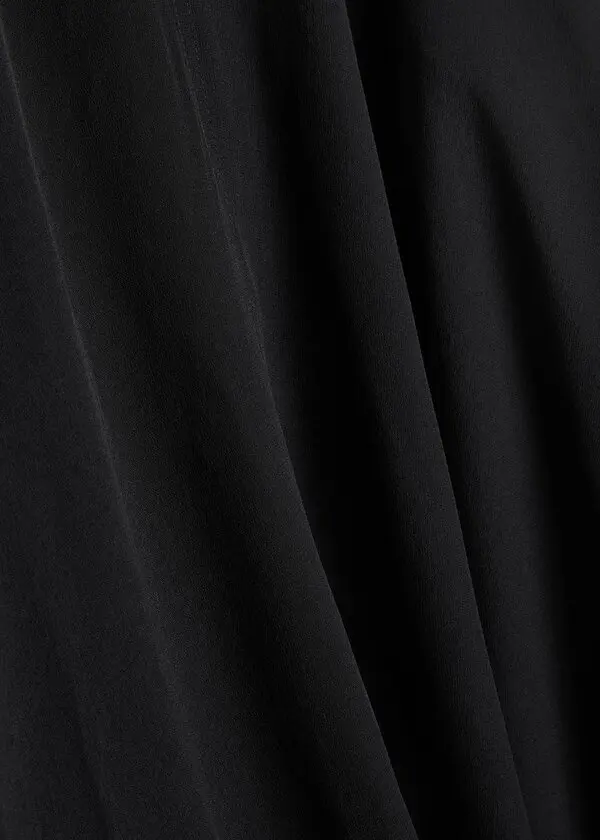 TOTEME Chiffon Maxi Dress With Scarf Detail