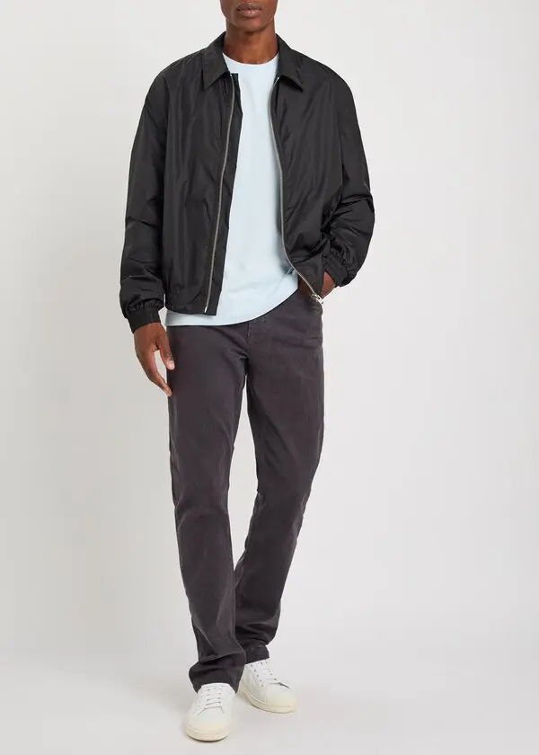 FRAME Modern Straight-leg Twill Jeans
