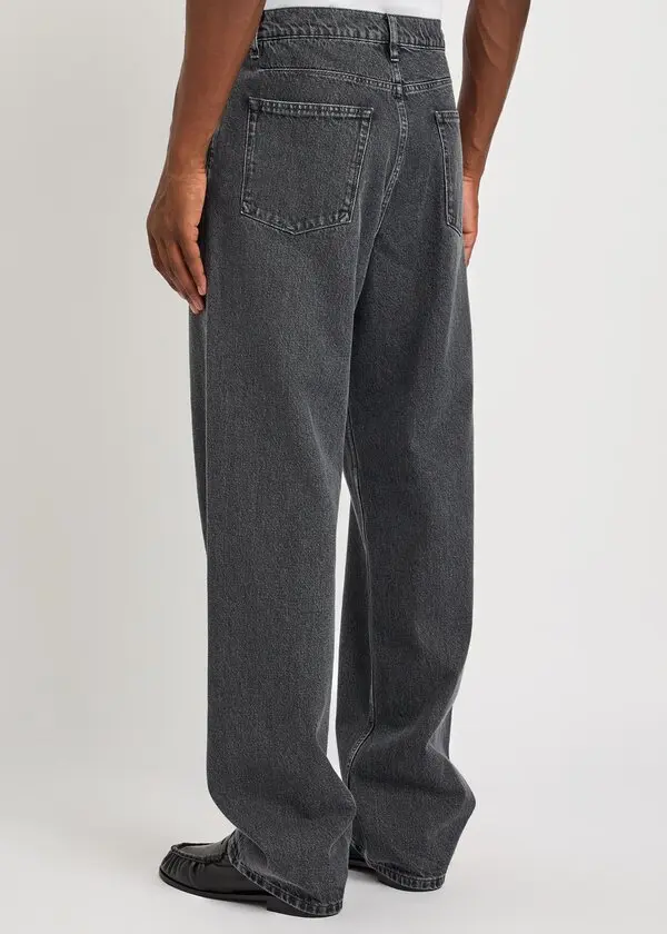 JIL SANDER Straight-leg Washed Denim Jeans