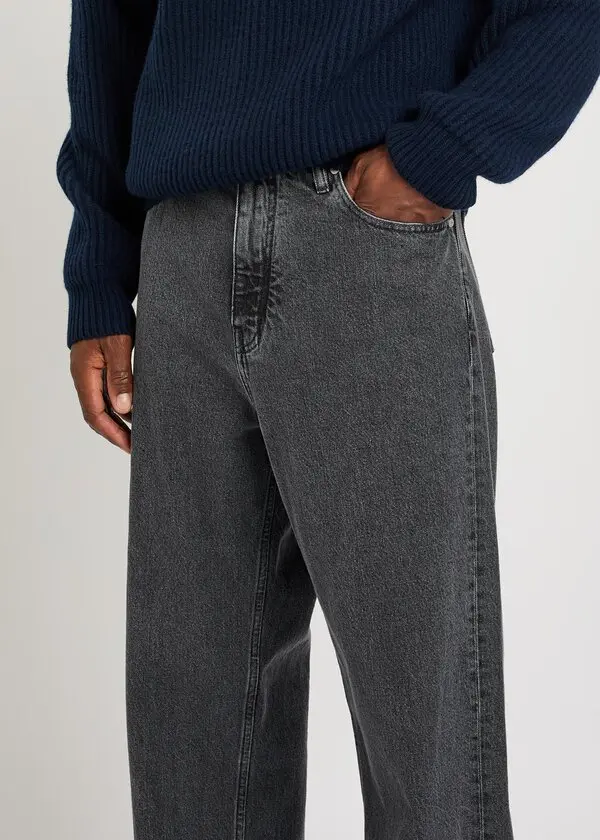 JIL SANDER Straight-leg Washed Denim Jeans