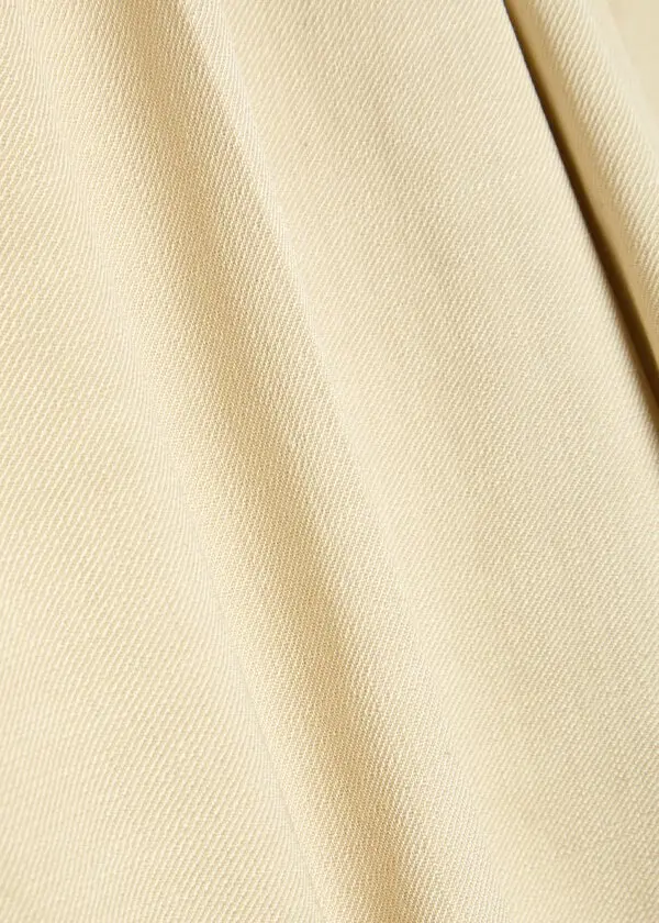 Another Tomorrow Tailored Wide-leg Bermuda Shorts
