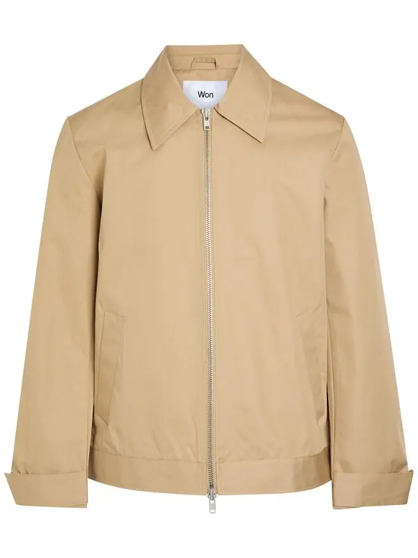 WON HUNDRED Peter Twill Zip-up Jacket