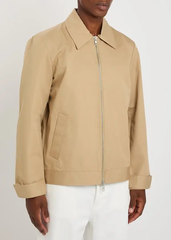 WON HUNDRED Peter Twill Zip-up Jacket