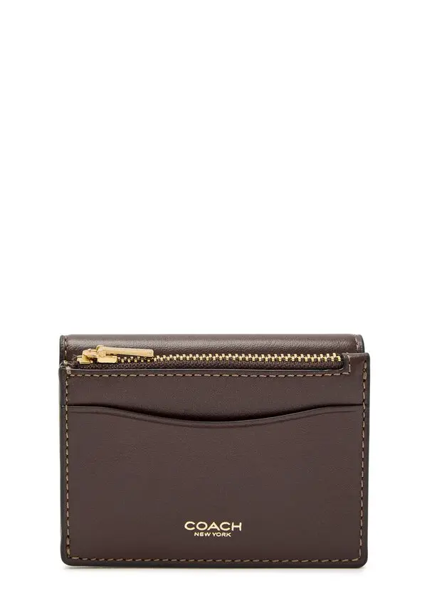 COACH Essential Logo Leather Wallet
