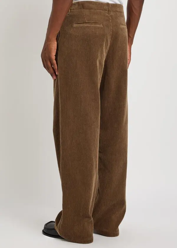JIL SANDER Corduroy Wide-leg Trousers