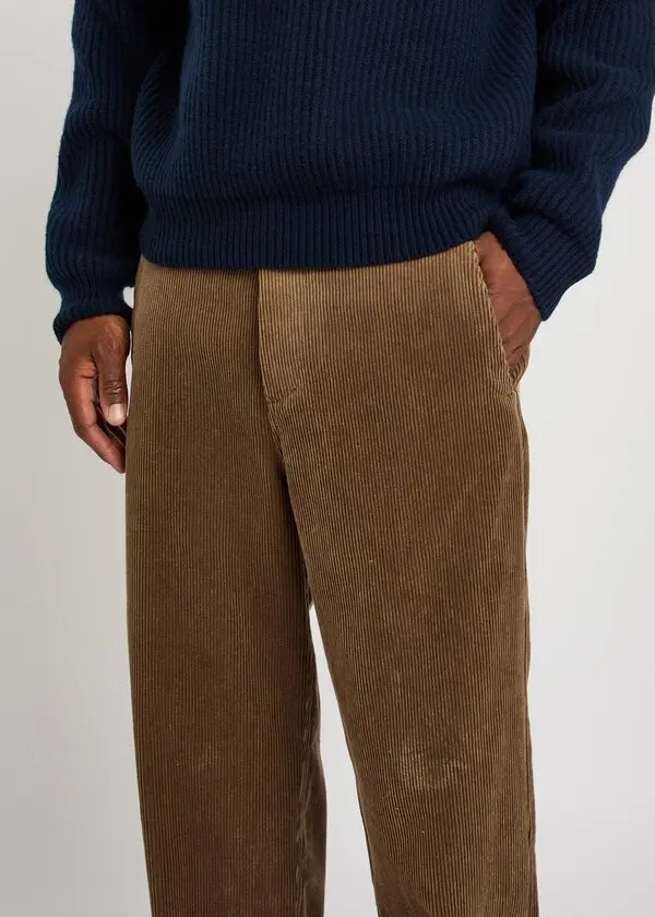 JIL SANDER Corduroy Wide-leg Trousers