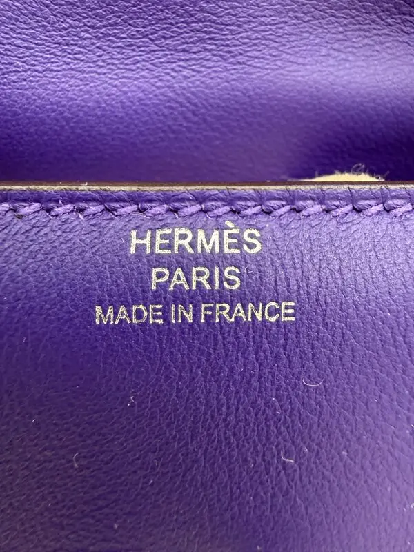 Hermès Kelly Doll Bag In Dune Swift Leather With Palladium Hardware