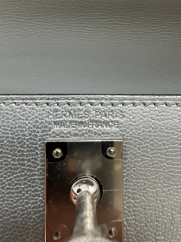 Hermès Kelly Mini Bag With Palladium Hardware - Silver