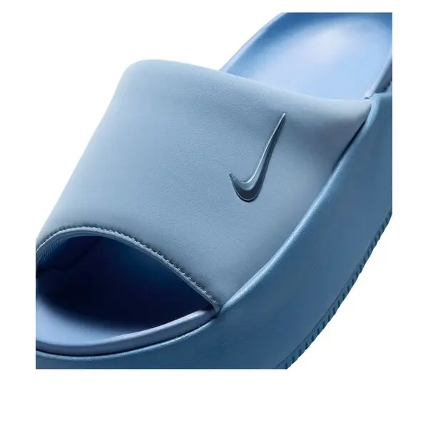 Nike Calm Elevation Platform Slides - Work Blue