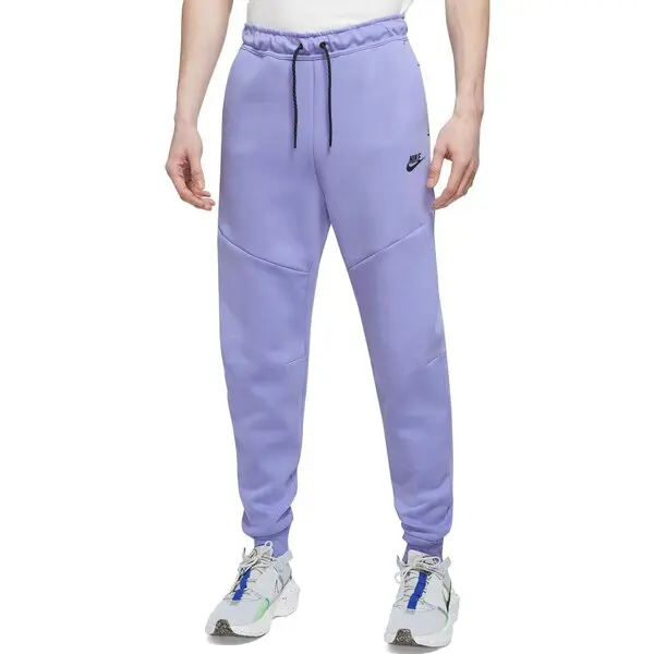 Nike Tech Fleece Joggers - Light Thistle Black