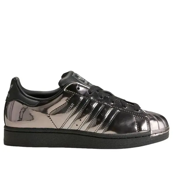Adidas Superstar Ii "black Silver" Sneakers - Black/silver
