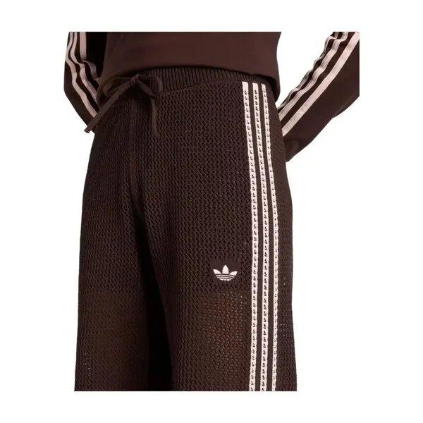 Adidas Originals Knitted Crochet Firebird Track Pants - Aurora Coffee