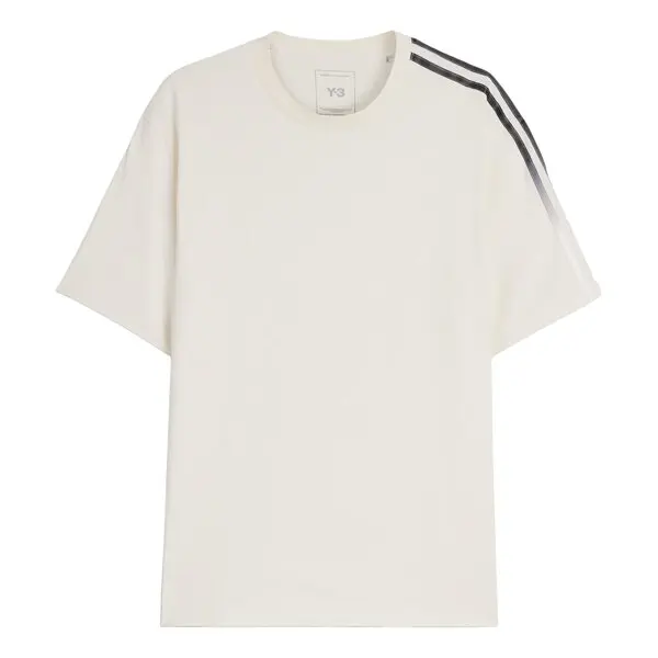 Adidas X Y-3 Gradient Stripes T-shirt Asia Sizing - Chalk White