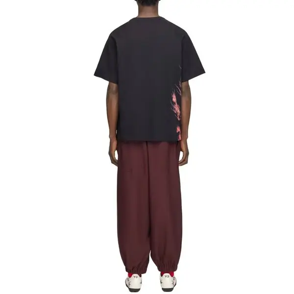 Adidas X Y-3 Graphic T-shirt Asia Sizing - Black