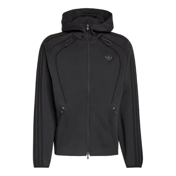 Adidas Spacer Teamgeist 26 Cutline Fullzip Hoodie Asia Sizing - Black