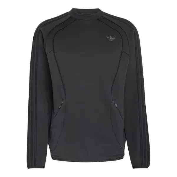 Adidas Spacer Teamgeist 26 Cutline Crew Sweatshirt Asia Sizing - Black
