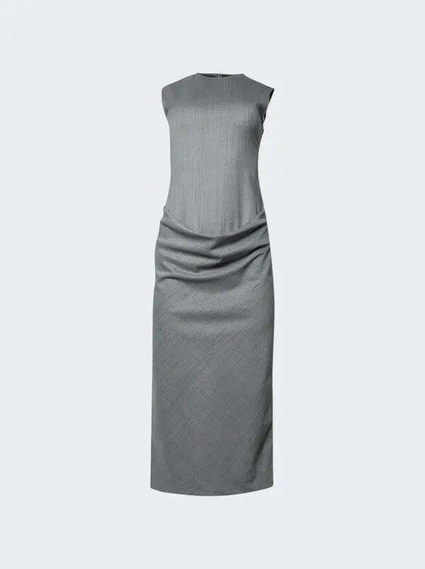 Burc Akyol Wool Midi Dress
