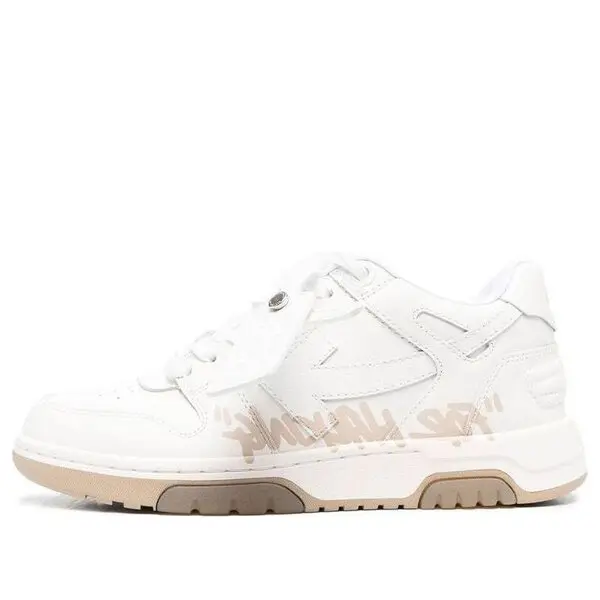 Off-White Out Of Office Low-top Sneaker - White/beige