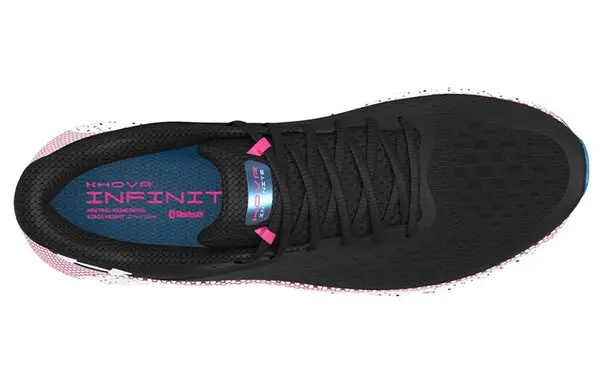 Under Armour Hovr Infinite 3 Athletic Sneakers - Black/pink
