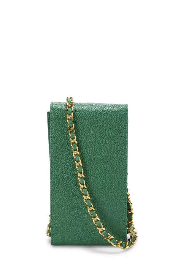 Chanel Caviar Phone Holder